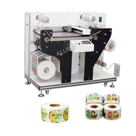 Automatic Digital Roll To Roll Sticker Label Die Cutter Cutting Machine