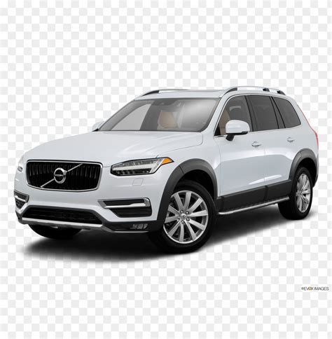 White Volvo Xc90 Suv Perspective View Toppng