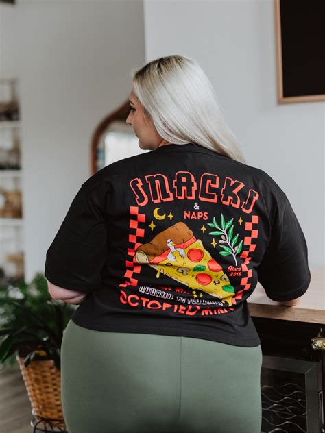 Snacks And Naps T Shirt Octopied Mind
