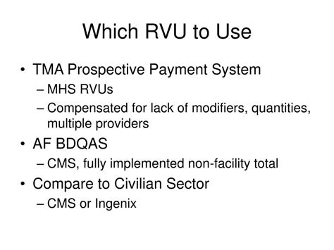 Ppt Relative Value Units Coding Overview And Data Quality