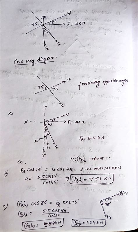 [solved] Determine The Magnitude Of The Component F Express Your Course Hero