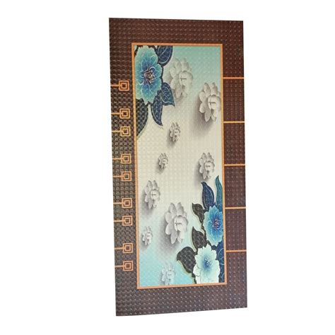 Interior Digital Printed Solid Wood Laminated Door For Home At Rs 130