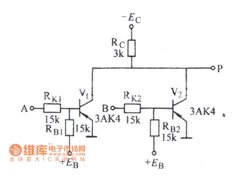Two Input Transistor Nor Gate Circuit Diagram Basic Circuit Circuit