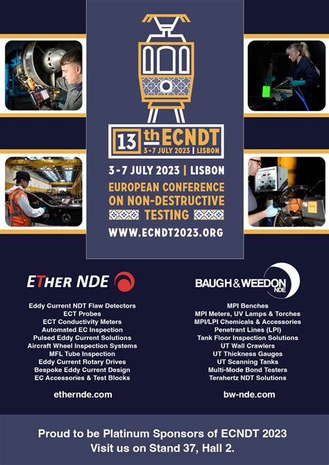 Ether Nde Eddy Current Probes On Linkedin Ecndt2023 Ndt Ndtinspection Ndtinspector Nde