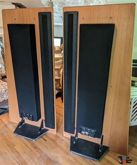 Carver Amazing Platinum Iv Oak Ribbon Speakers Photo 5077178 Uk