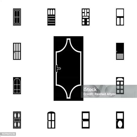 입구 문 아이콘입니다 웹 및 모바일에 대 한 문 아이콘 유니버설 세트 0명에 대한 스톡 벡터 아트 및 기타 이미지 0명 가정의 방 건축 Istock