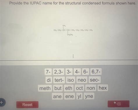 Answered Provide The Iupac Name For The… Bartleby