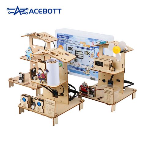 Explore Acebott Smart Home Kit For Education With Esp32 Compatible With Explore Acebott Smart Home Kit For Education With Esp32 Compatible With