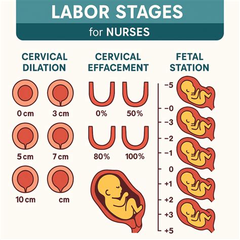 Labor Stages Cervical Dilation Effacement Station