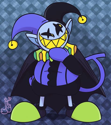 Jevil A Small Small But Knowing Jester Undertale Cute