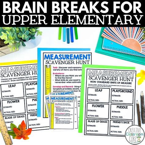 Brain Breaks For Upper Elementary Creative Classroom Core