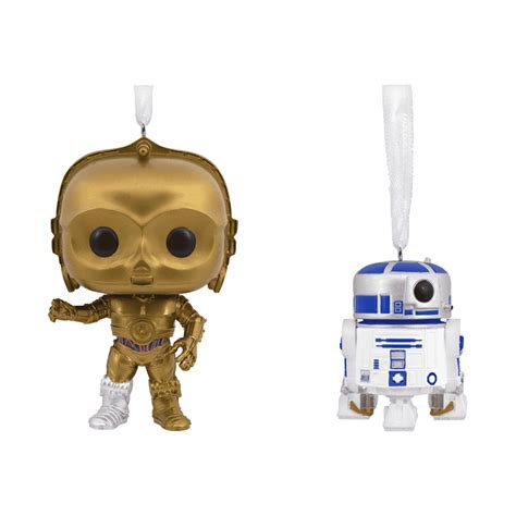 Buy C 3po And R2 D2 Ornament At Funko