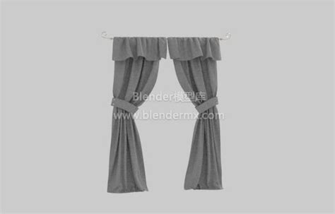 Blender 帷幕3d模型素材资源免费下载 Blender模型库