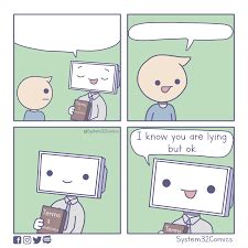 I Know Youre Lying Blank Template Imgflip