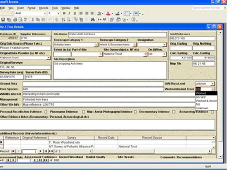Form Showing The Drop Down Menu For The Pre Determined Ancient Download Scientific Diagram