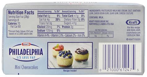 Calories In Philly Light Cream Cheese At Lindsey Hazelton Blog