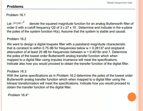 Signal Processing Assignment Help Ppt