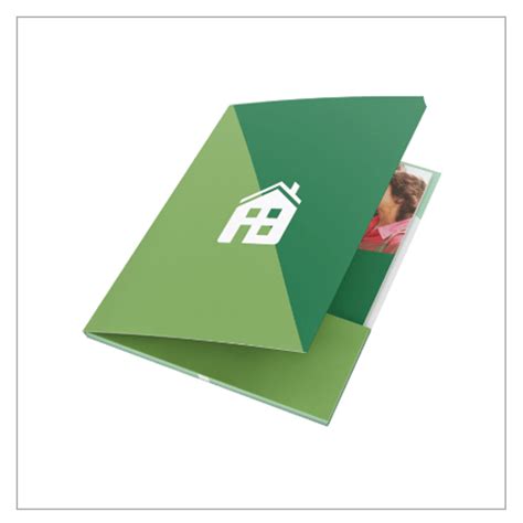 A Presentation Folder With Pocket Print Double Sided Signs Display Shop