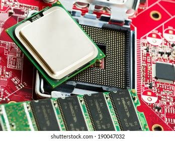 Cpu Socket Proccesor Close Image Stock Photo 190047026 Shutterstock