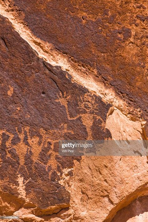 The Moab Man Panel Is A Large Fremont Culture Native American Rock