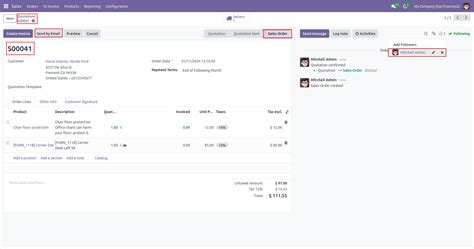 Odoo Disable Followers Pragmatic