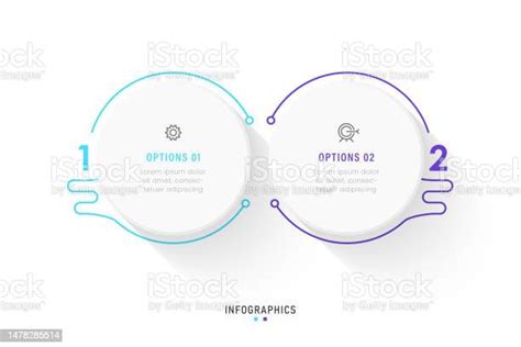벡터 인포 그래픽 라벨 디자인 템플릿 아이콘과 2 옵션 또는 단계 프로세스 다이어그램 프리젠 테이션 워크 플로우 레이아웃 배너 순서도 정보 그래프에 사용할 수 있습니다 0