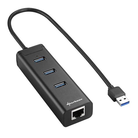 3 Port Usb Hub With Ethernet Adapter Ropotqpk