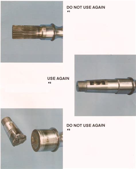 Sundstrand Sauer Danfoss Series 20 Good And Bad Shafts Hydrostatic Transmission Service Llc