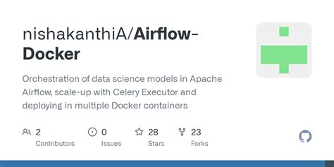 Github Nishakanthia Airflow Docker Orchestration Of Data Science Models In Apache Airflow