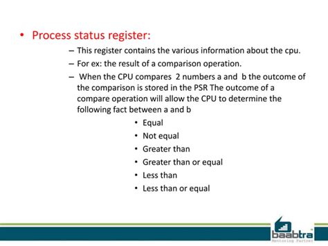 cpu and its execution of instruction pptx