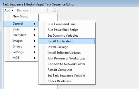 How Install Applications Via Task Sequences In Sccm Software Spiceworks Community