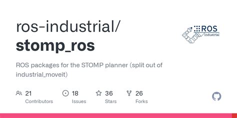 GitHub Ros Industrial Stomp Ros ROS Packages For The STOMP Planner Split Out Of Industrial
