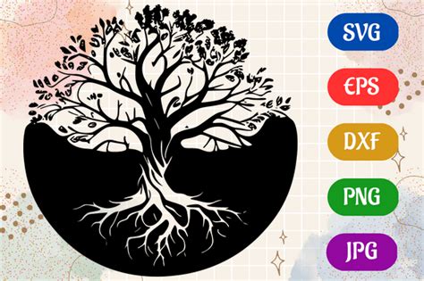 360 Tree Of Life Svg Designs Graphics