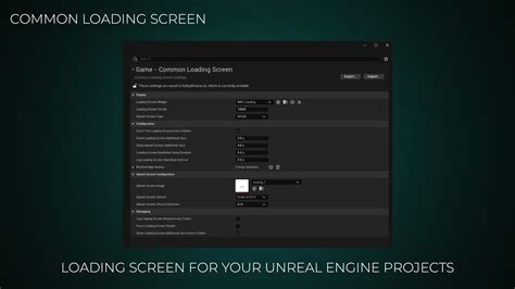 Common Loading Screen In Code Plugins Ue Marketplace