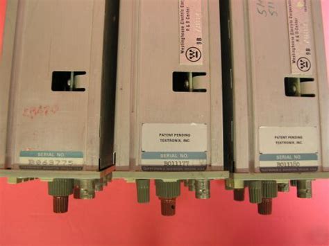 Tektronix 5a26 Dual Differential Plug In 3 Each