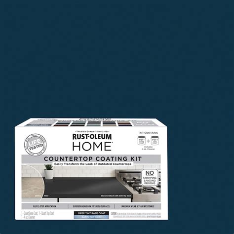 Rust Oleum Home Navy Satin Countertop Refinishing Kit 38496313t At
