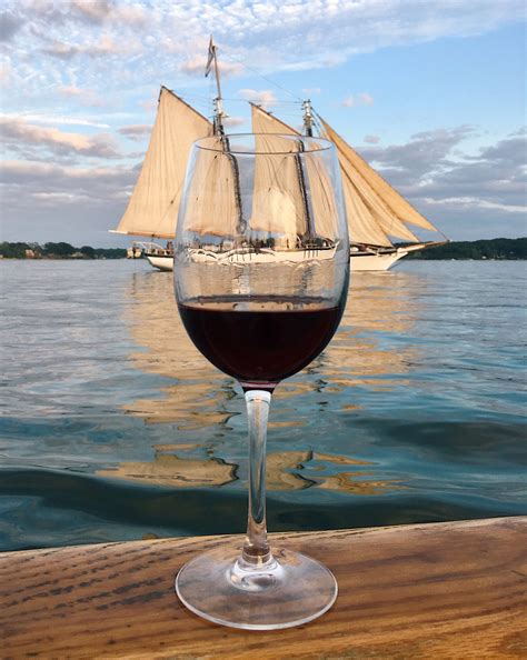 Fall Foliage Sunset Wine Sail In Portland Maine French Reds — Wine Wise