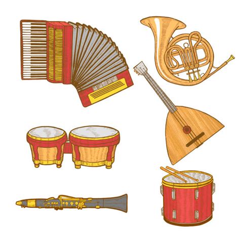 클래식 오케스트라 음악 스톡 사진 및 일러스트 Istock