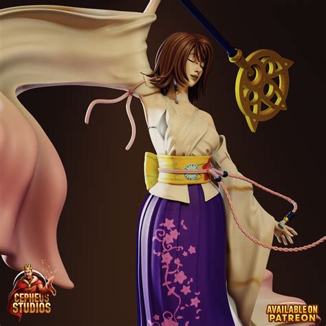 🎮 Yuna Final Fantasy・ 3d File For 3d Printing・cults