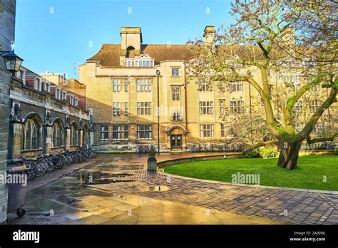 North Court Emmanuel College University Of Cambridge England On A