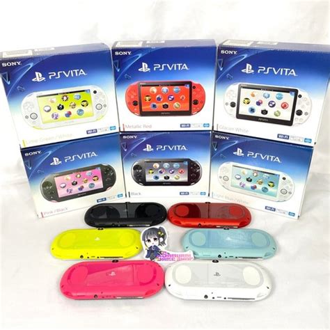 Ps Vita Pch 2000 Sony Playstation Console Only Various Colors Excellent