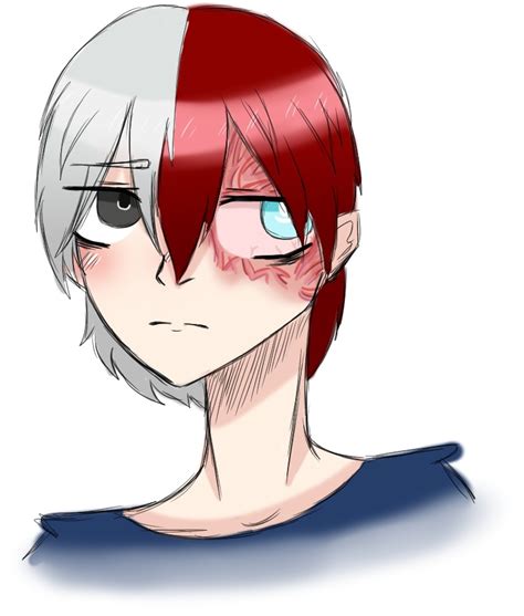 I Drew Todoroki With A Proper Burn Scar By Izumitea On Deviantart
