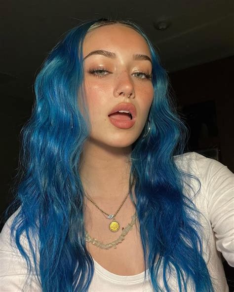 Bright Blue Hair Blue Ombre Hair Hair Color Blue Hair Inspo Color