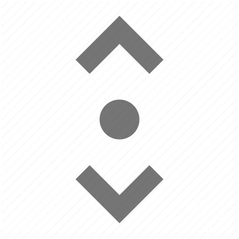 Cursor Vertical Move Navigation Pointer Scroll Down Icon