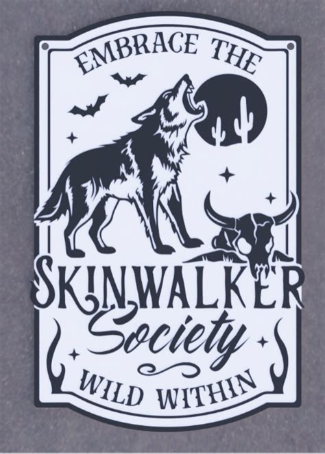 Skinwalker Sign By Santannabradshaw Makerworld