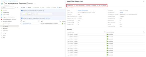 Tutorial Improved Exports Experience Preview Microsoft Cost Management Azure Docs