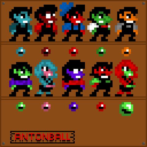 Antonball Deluxe The Extended Cast By Squidster491 On Newgrounds