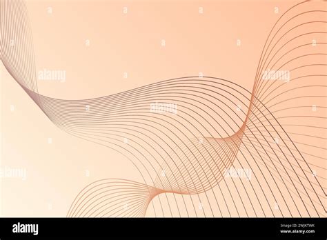 An Artistic Depiction Of A Background Featuring Intersecting Lines And Flowing Curves Stock