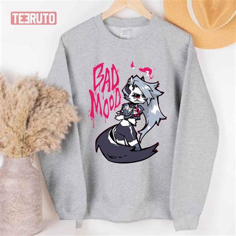 Hazbin Hotel Helluva Boss Loona Bad Mood Unisex T Shirt Teeruto