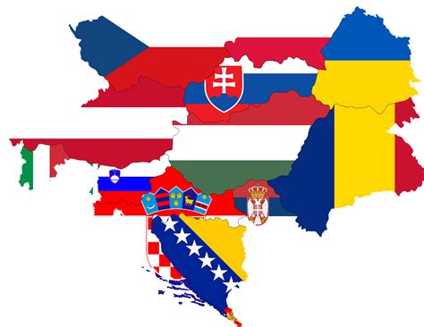 Austria Flag Map Greater Austria Thefutureofeuropes Wiki Fandom